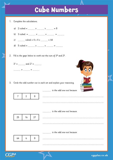 Cube Numbers Foundation Year 5 Cgp Plus