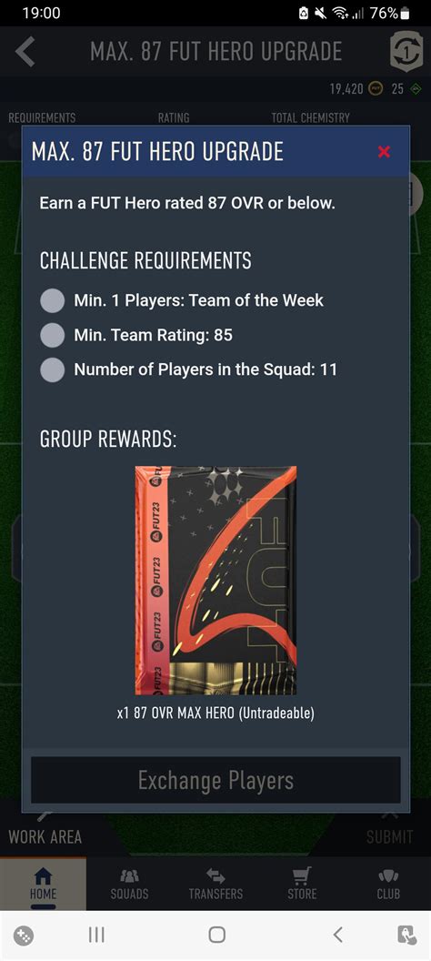 Max 87 Hero Sbc R Easportsfc