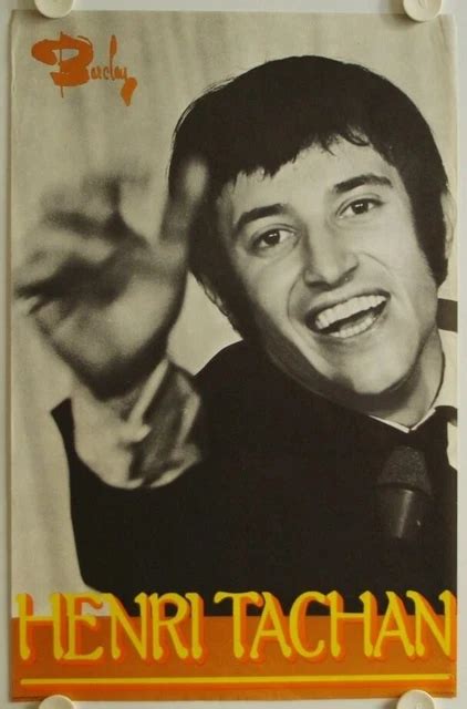 Affiche Henri Tachan Photo Alain Sadoc Eur Picclick Fr