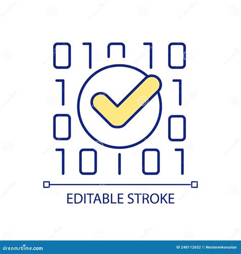 Proper Data Management Rgb Color Icon Stock Vector Illustration Of Analytics Control 248112652