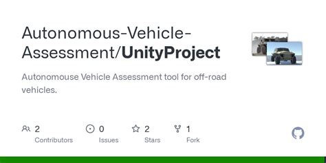 Github Autonomous Vehicle Assessment Unityproject Autonomouse Vehicle Assessment Tool For Off