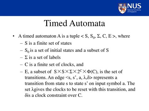 Ppt Timed Patterns From Tcoz To Timed Automata Powerpoint