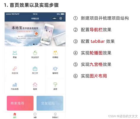 【web】微信小程序笔记小结（模板与配置）微信笔记模板 Csdn博客