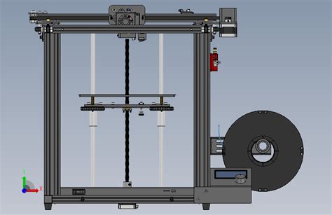 D007 Creality Ender 5 3d打印机结构三维模型图纸 Solidworks 附x T Solidworks 2019 模型