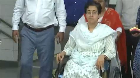 Delhi Water Minister Atishi Discharged From Lok Nayak Hospital