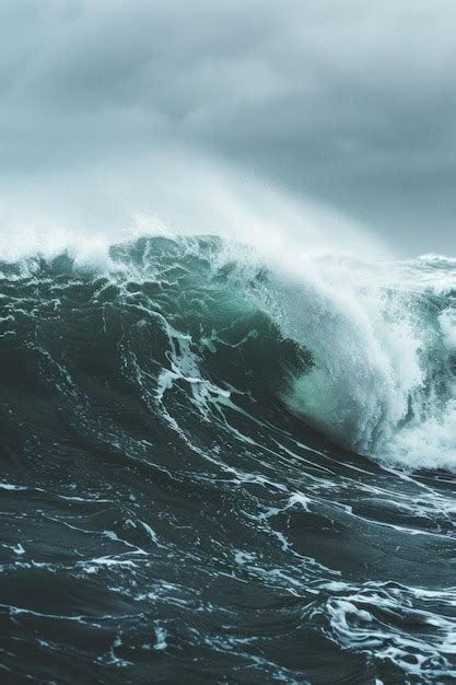 Surfista Montando Uma Onda Imagem Premium Gerada IA