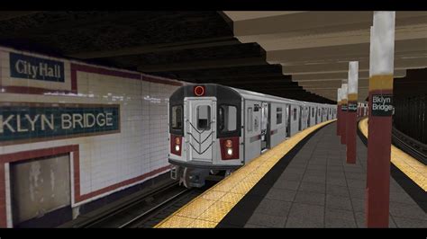 NYCT 6 Express Train To Brookly Bridge Hall Openbve Full Route YouTube