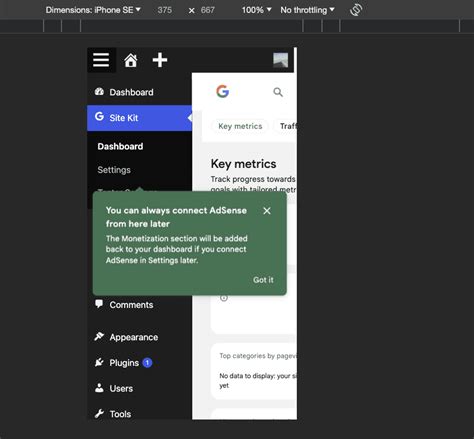 Admin Menu Tooltip Does Not Work Properly On Mobile As Of Wp 64