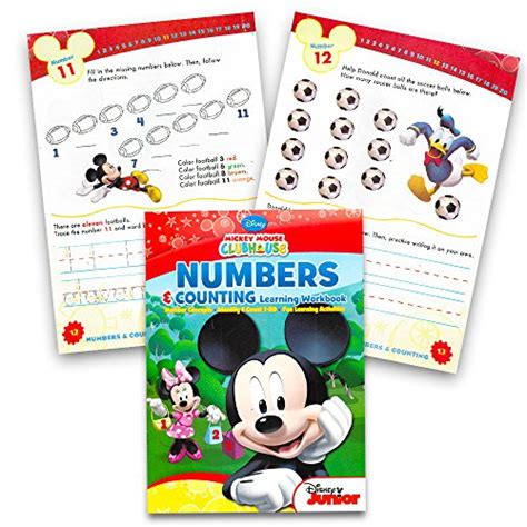 Bendon Mickey Mouse Clubhouse Workbook And Flashcard Learning Bundle