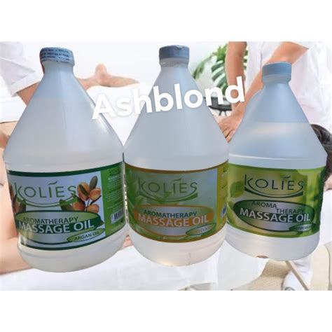 1 Gallon Massage Oil Body Massage Argan Body Oil Unscented Peppermint