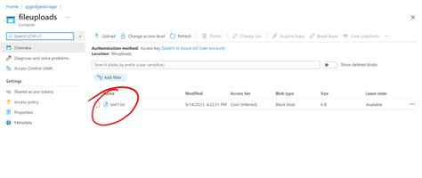 Uploading Files To Azure Blob Storage Using The REST API And Postman