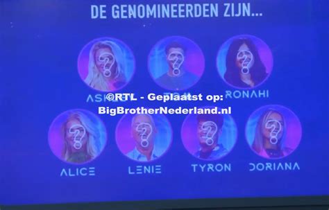 Big Brother Roept De Groep Bij Elkaar Ashley Tom Ronahi Alice