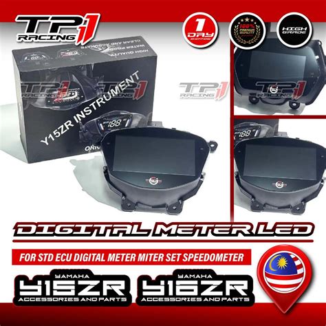 Digital Meter Led Y15 V2 Y16 Abs Exciter 150 155 Pnp Std Ecu Digital Meter Miter Set Speedometer