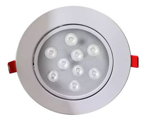 Lámpara lampara led para empotrar led Mundo Lucido TD MA color luz calida k V MercadoLibre