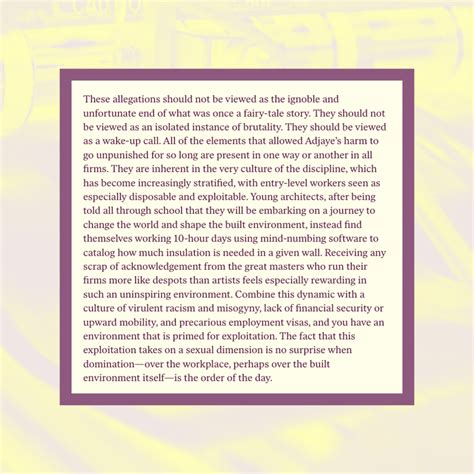 Architectures Labor Problem The Architecture Lobby