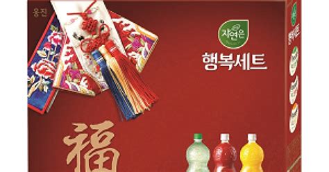 웅진식품 설맞이 주스 음료 선물세트 27종 판매
