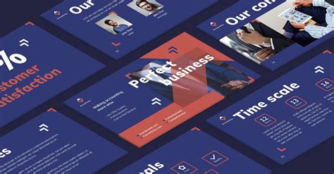 Modèle PowerPoint de présentation du cabinet comptable