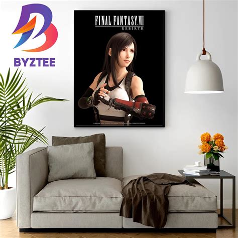 Official Poster For Tifa Lockhart In Final Fantasy Vii Rebirth Home