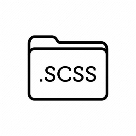 Scss Application Files Filetype Folder Folders Sass Files Icon