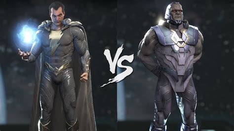 Injustice 2 Black Adam Vs Darkseid Youtube