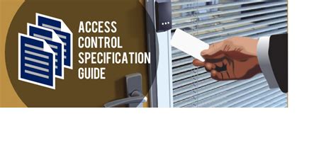 Access Control Specification Guide