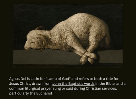 Zurbaráns Agnus Dei Still Life Or Sacred Symbol