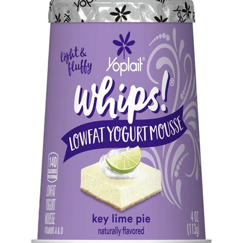 Yoplait Whips Yogurt Key Lime Pie 4 Oz Reviews 2020