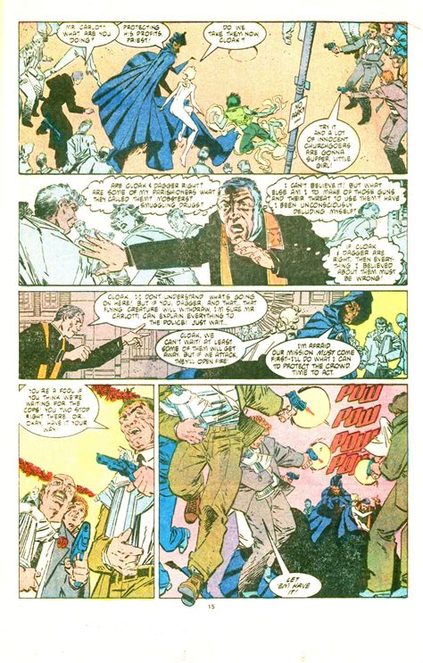 Read Online Cloak And Dagger 1985 Comic Issue 6