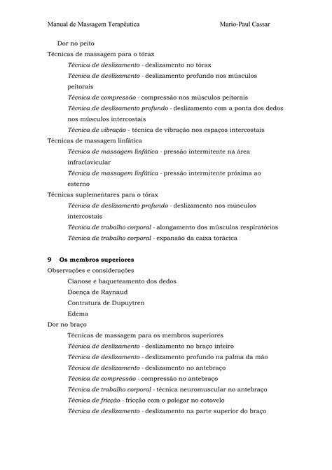 Manual De Massagem Terapêutica Pdf