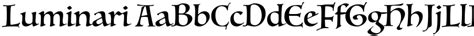 Luminari Font Download Free For Desktop And Webfont