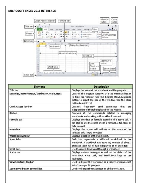 Microsoft Excel 2013 Interface Pdf Microsoft Excel Comma