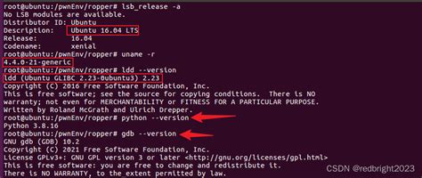 基于ubuntu1604 Lts配置ctf Pwn调试环境（详细）ctf Pwn环境搭建 Csdn博客