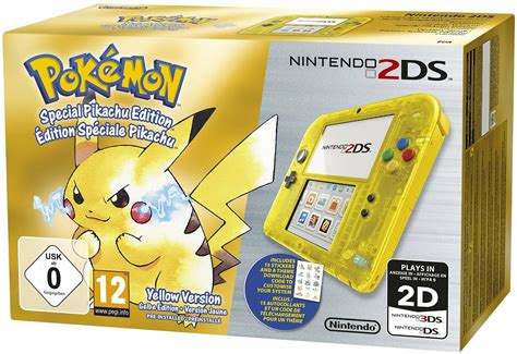 Console 2ds Pokémon édition Spéciale Pikachu
