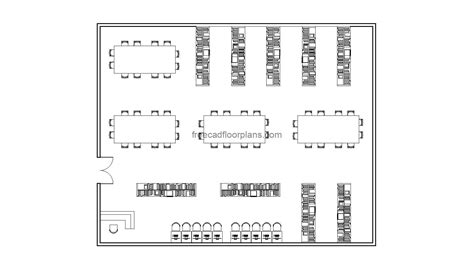 Small Library Free Cad Drawings
