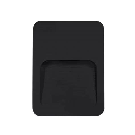 Balizador De Embutir Led Gadol Externo 3000k 2w Bivolt 12x9x1 2cm Pvc