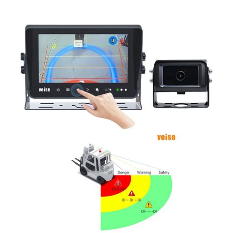 Artificial Intelligence Ai Camera Detecting Pedestrians For Forlifts Reach Trucks Backup