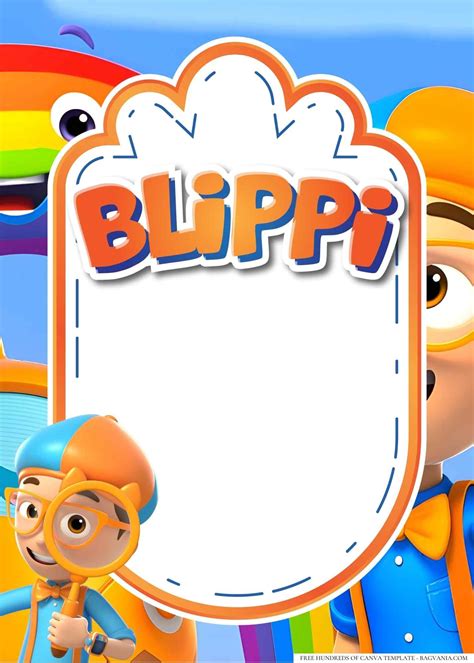 Get 14 Blippi Birthday Invitation Templates Free Freeinvitation2019