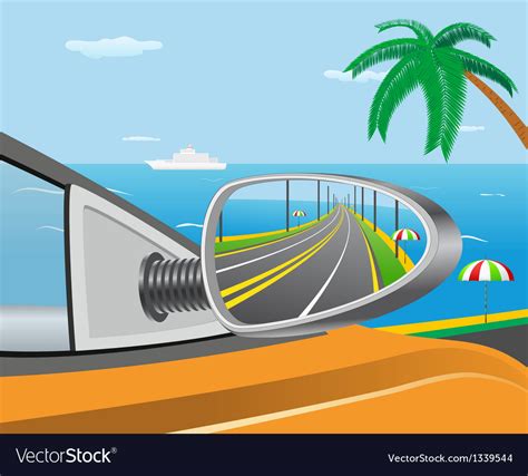 Car Trip Royalty Free Vector Image Vectorstock