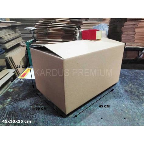 Jual Kardus Box Packing Polos X X Cm Shopee Indonesia
