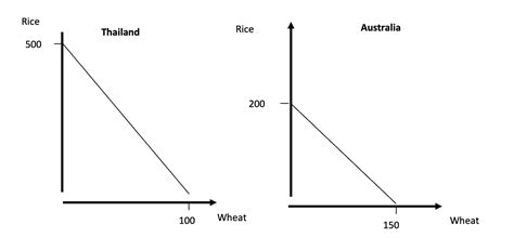 Solved 8 Consider The Ppfs For Australia And Thailand Below