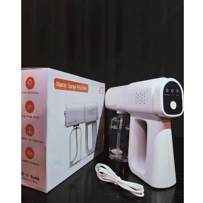 Ready Stock K Wireless Nano Atomizer Spray Disinfection Spray Gun Sanitizer Spray Machine