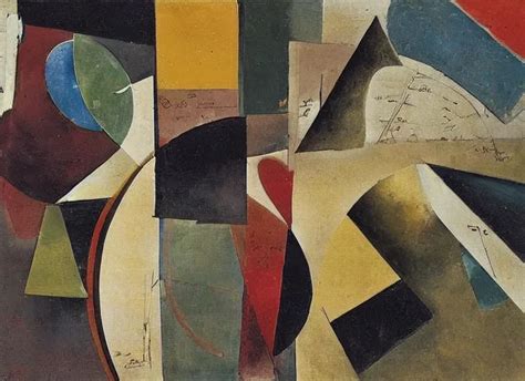 An Artwork By Kurt Schwitters Organic Shapes Earth Stable Diffusion