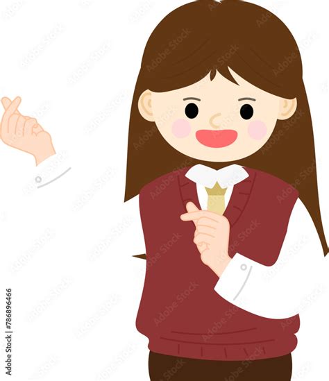스승의 날 요소 학교 학생 교복 손하트 카네이션 어버이날 스승의 은혜 꽃다발 남학생 여학생 고등학생 중학생