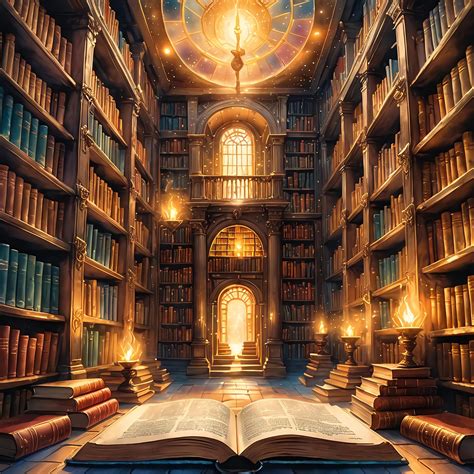 Download Ai Generated Library Books Royalty Free Stock Illustration