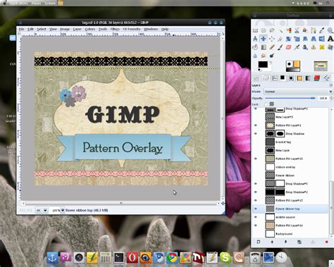 Clipping Masks And Pattern Overlays In Gimp Tutorial Artofit