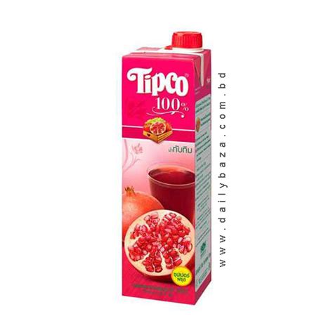 Tipco Pomegranate And Mixed Fruit Juice 1 Liter Daily Bazar Retail