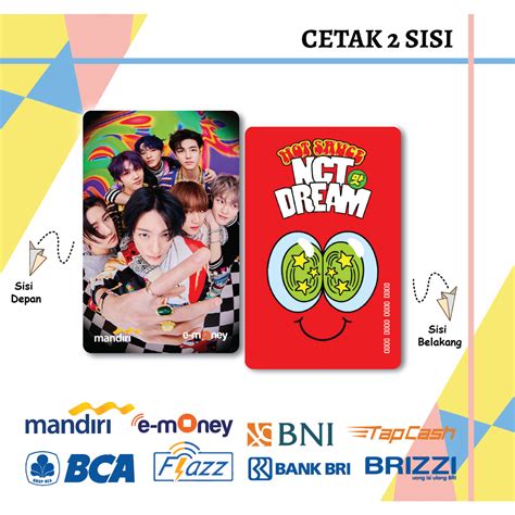 Jual KARTU EMONEY ETOLL KPOP NCT DREAM HOT SAUCE EMONEY MANDIRI FLAZZ