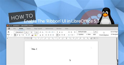 How To Enable The Ribbon Ui In Libreoffice 53 Omg Ubuntu How To Enable The Ribbon Ui In Libreoffice 53 Omg Ubuntu