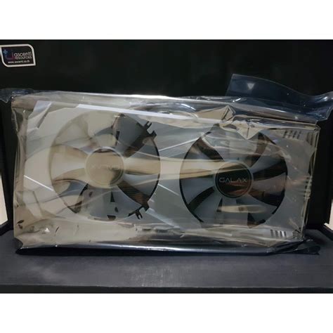 VGA การดแสดงผล GALAX GTX1060 EXOC WHITE 6GB ประกน ascenti 04 2021