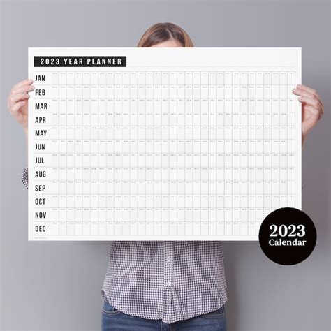 Wall Calendar Etsy